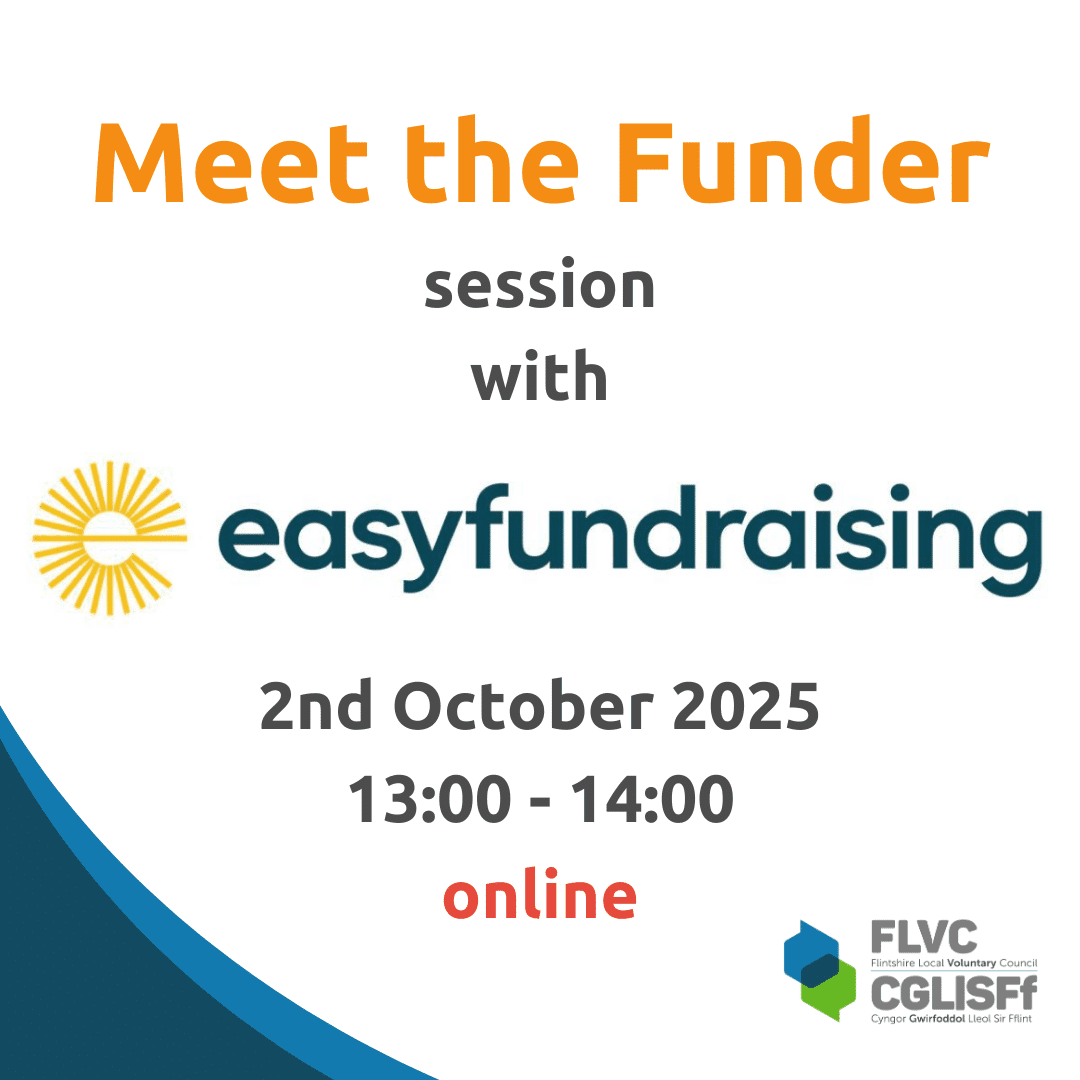 FLVC Meet the Funder – Online session – easyfundraising